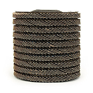 BHA Grinding and Sanding Flap Discs T27, 4-1/2" x 7/8", 40 Grit - 10 Pack