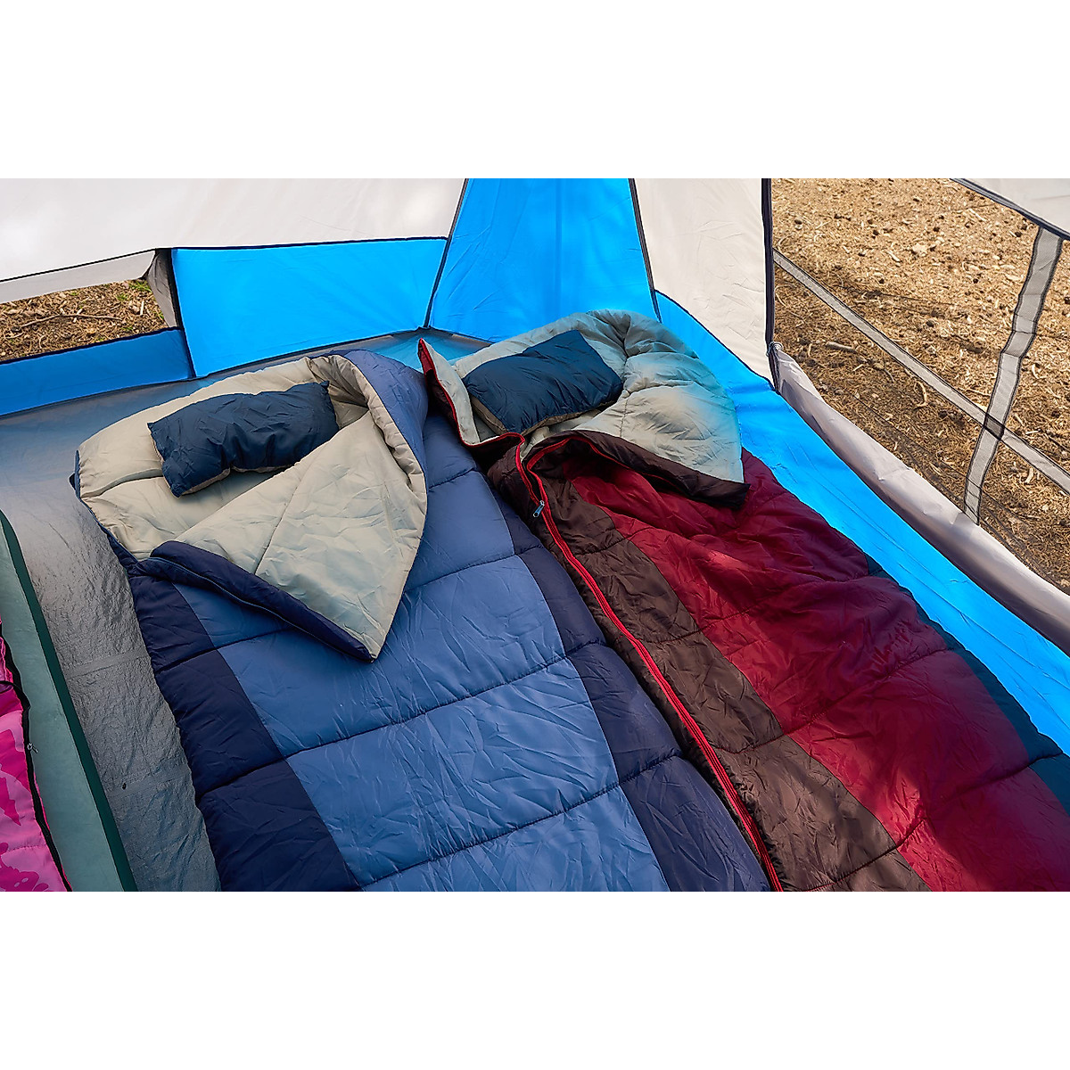 Wenzel Outdoors 7409519 Sunward Sleeping Bag 30-40 Deg, One Size, Multicolor