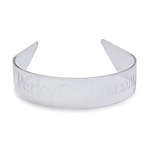 Perky Collar Shirt Collar Support System - Works Great With Collar Stays - For Men And Women Dress Shirts