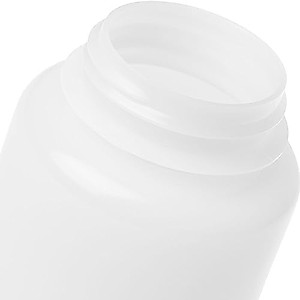 United Scientific™ 33407 | Laboratory Grade High Density Polyethylene (HDPE) Wide Mouth Reagent Bottle | Designed for Laboratories, Classrooms, or Storage at Home | 125mL (4oz) Capacity | Pack of 12