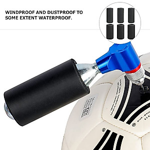 BESPORTBLE 6pcs Co2 Cylinder Set Professional Cycle Pump Cover Bike Inflators Cover High Pressure Pump Cover Cycling Pump Cover Convenient Tire Pump Cover Convenient Bike Pump Cover Air Pump