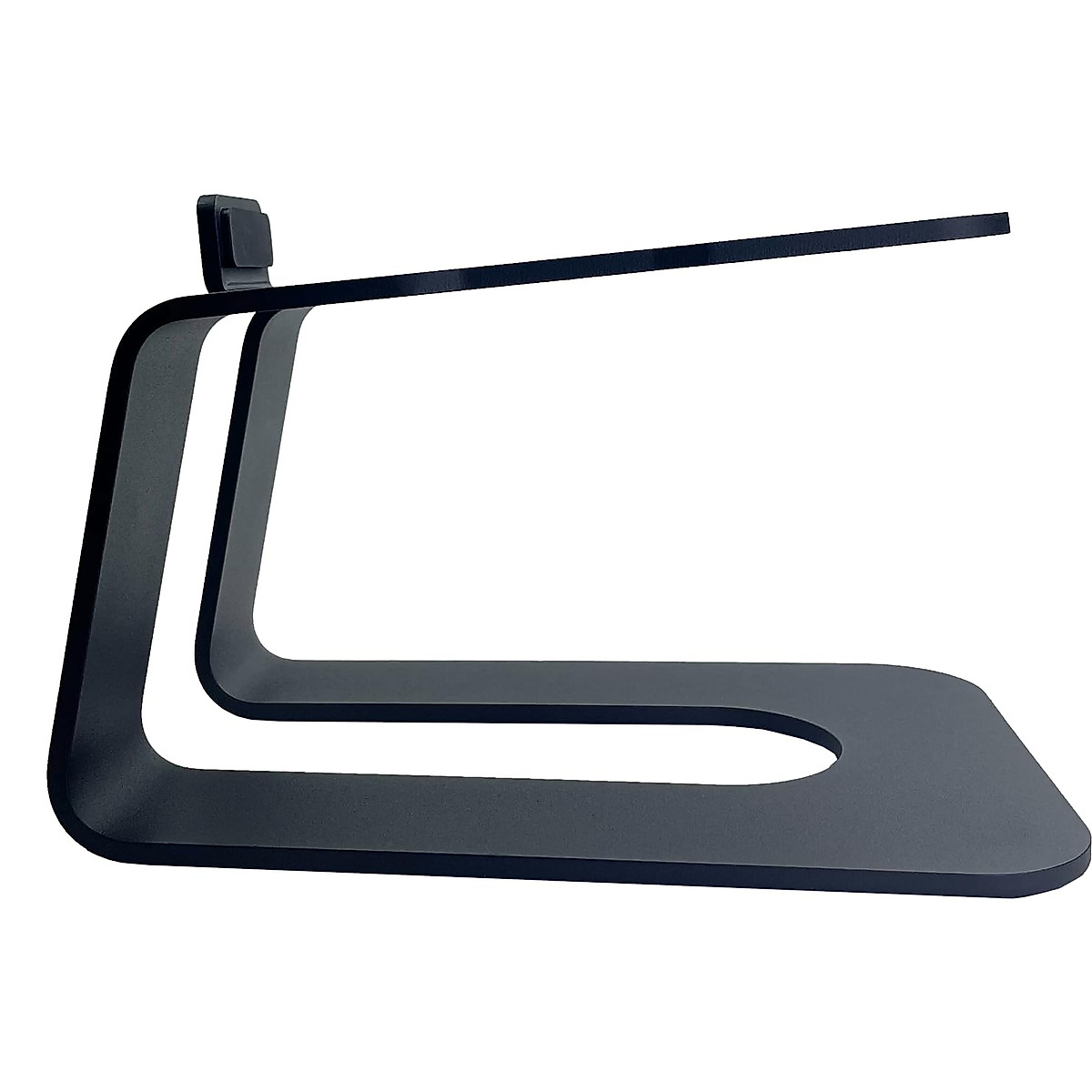 Desk or Floor Stand Compatible with Sonos Play Five - Decouple Your Bluetooth Speaker to Reduce Vibrations - Soundrise PRO-5 Single Stand Black