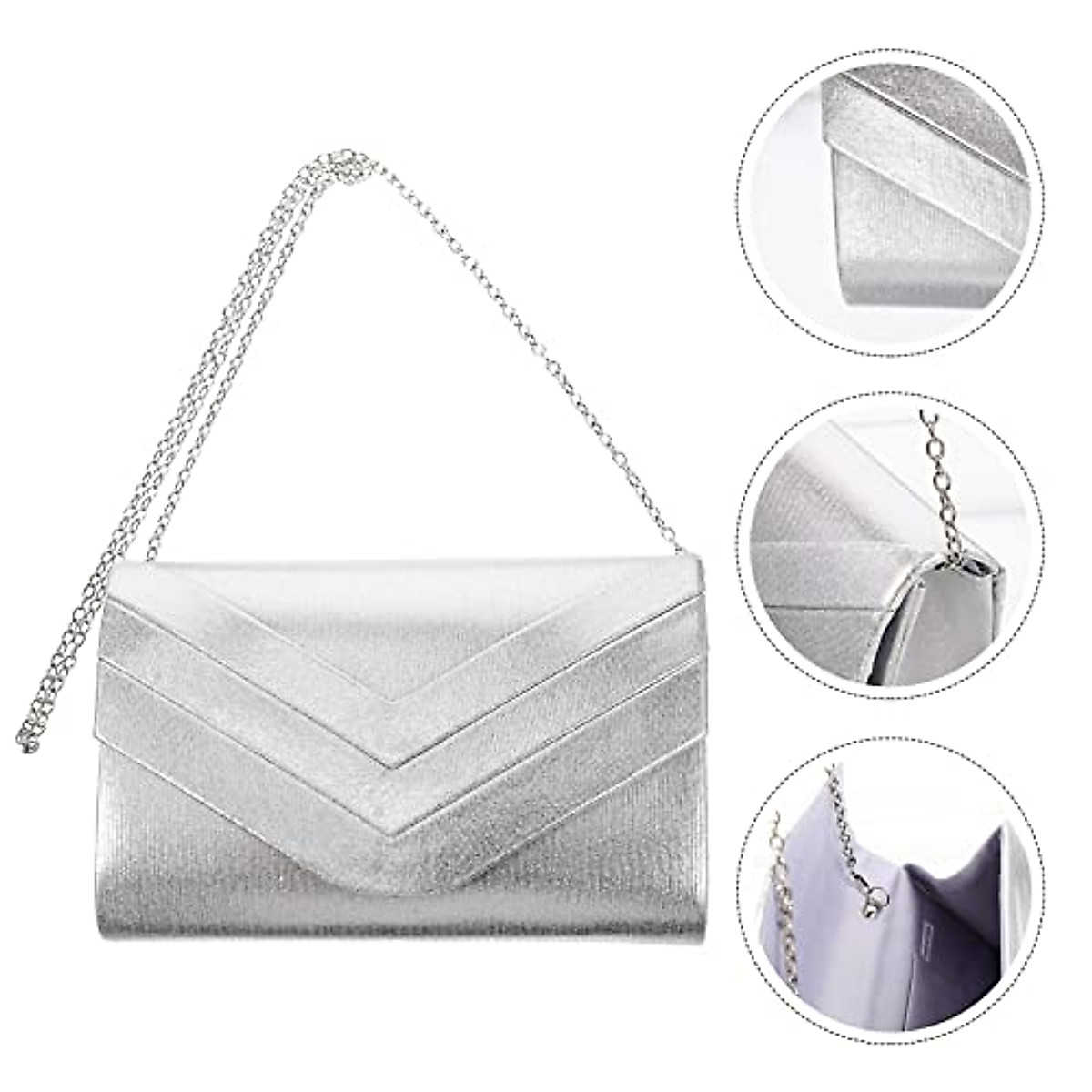VALICLUD Women Evening Bag Lady Phone Carrying Bag Clutch Bag Elegant Bag Party Prom Bag