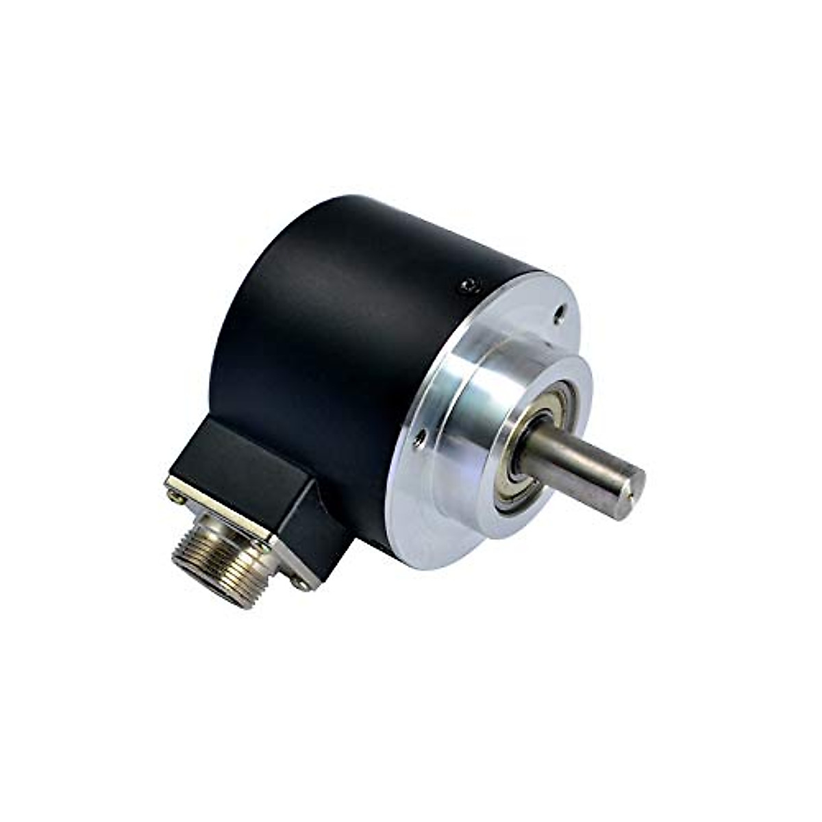 58mm Outer Diameter 10mm Optical Incremental Rotary Encoder 1024ppr 5-26V pushpull with Socket