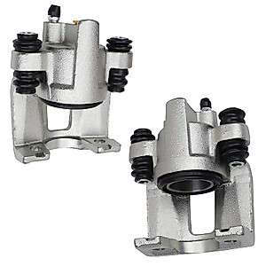 DRIVESTAR 184604 184605 Left & Right Rear Brake Calipers for 1995-2002 Ford Explorer, 1998-2002 Ford Ranger, 1997-2001 Mercury Mountaineer, OE-Quality New Brake Caliper Pair, Disc Brake Caliper