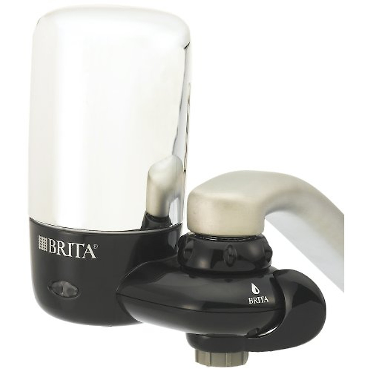Brita 42633 Faucet Filtration System, Black/Chrome