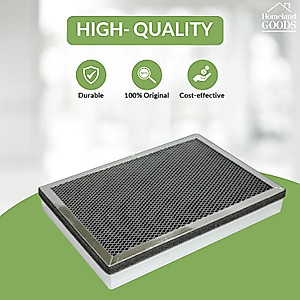 Homeland Goods 25 Replacement Filters Compatible with 25 B1/S1/W1 Air Purifier, 3-in-1 True Hepa and Activated Carbon Filter 4 Pack