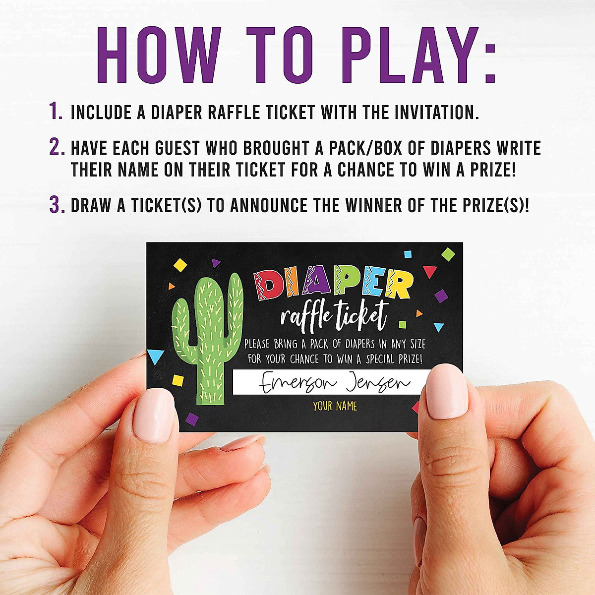 25 Baby Shower Diaper Raffle Tickets For Baby Shower Games To Play - Fiesta Baby Shower Games Gender Neutral, Diaper Raffle Cards, Baby Raffle Tickets, Baby Shower Invitation Inserts, Baby Shower Idea