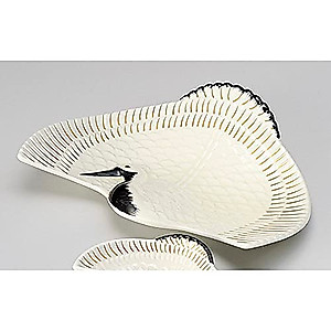 山下工芸(Yamashita kogei) Yamasita Craft 40-7-056 Crane-Shaped Sashimi