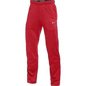 Nike Men's TF Pant Regular (Red/White, Medium)