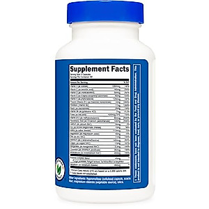 Nutricost Multivitamin with Probiotics 120 Vegetarian Capsules - Packed with Vitamins & Minerals