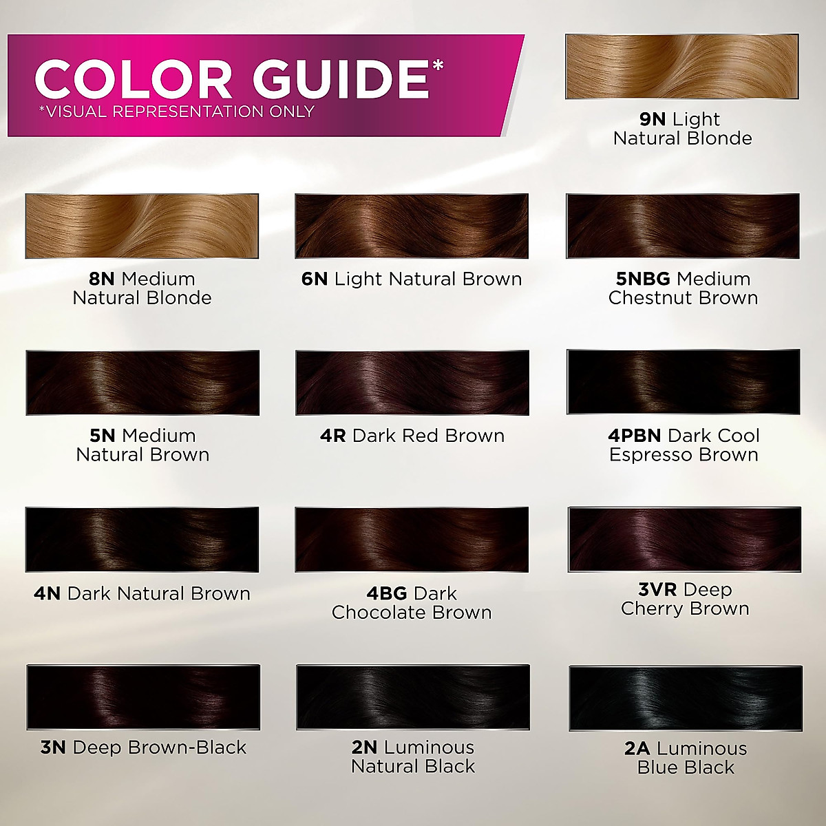 John Frieda Precision Foam Colour, Medium Chestnut Brown 5NBG, Full-coverage Hair Color Kit, Anti-Fade Gray Coverage, Deep Color Saturation Hair Dye, 1 Application