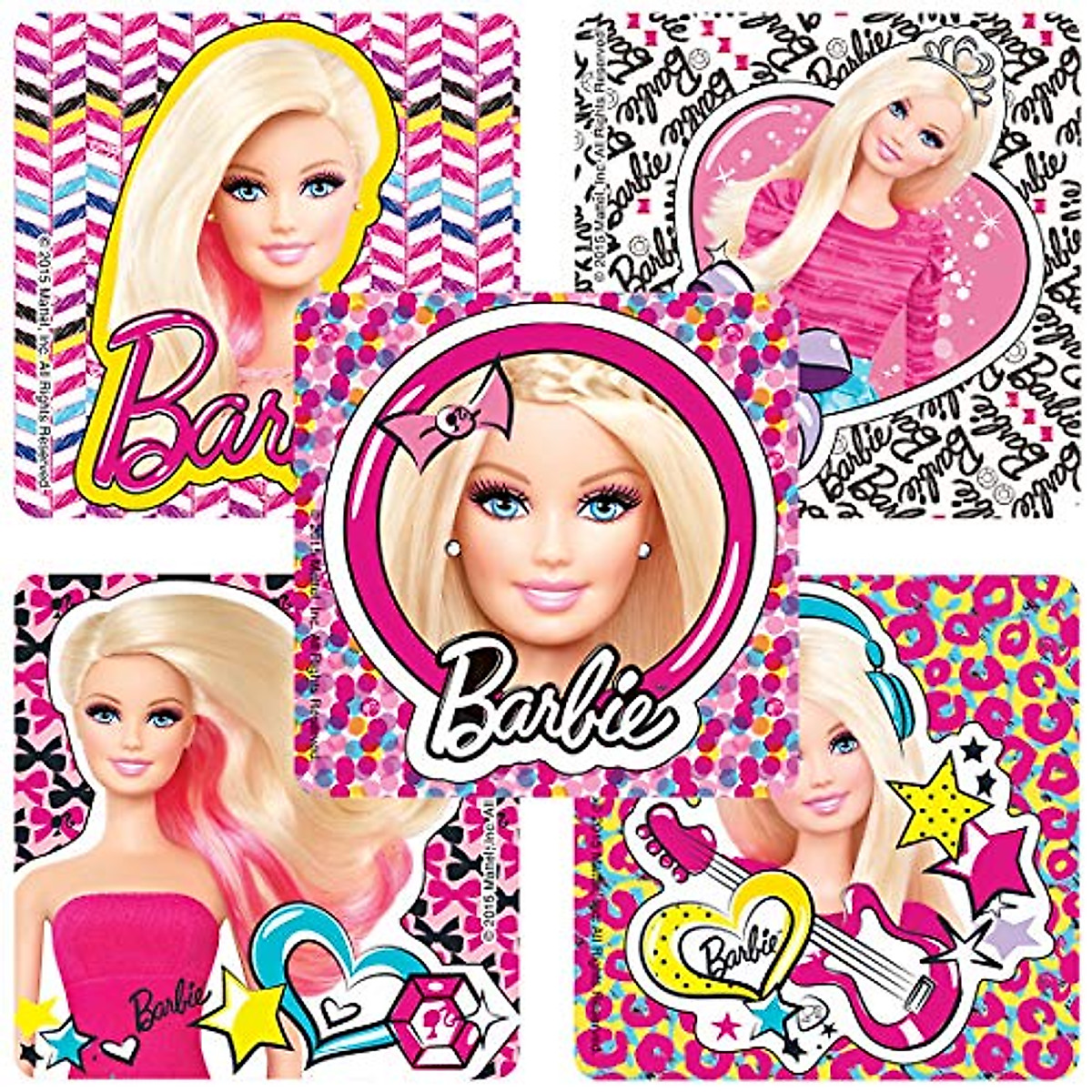 Barbie Pics Stickers - Prizes and Giveaways - 100 per Pack