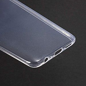 Shantime Infinix S5 Pro Case, Scratch Resistant Soft TPU Back Cover Shockproof Silicone Gel Rubber Bumper Anti-Fingerprints Full-Body Protective Case Cover for Infinix S5 Pro (Transparent)