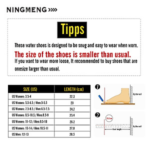 NING MENG Womens Mens Water Shoes Swimming Socks Barefoot Beach Pool Shoes Quick-Dry Aqua Yoga Socks Surf Beach Shoes(Black,3/4 Women)