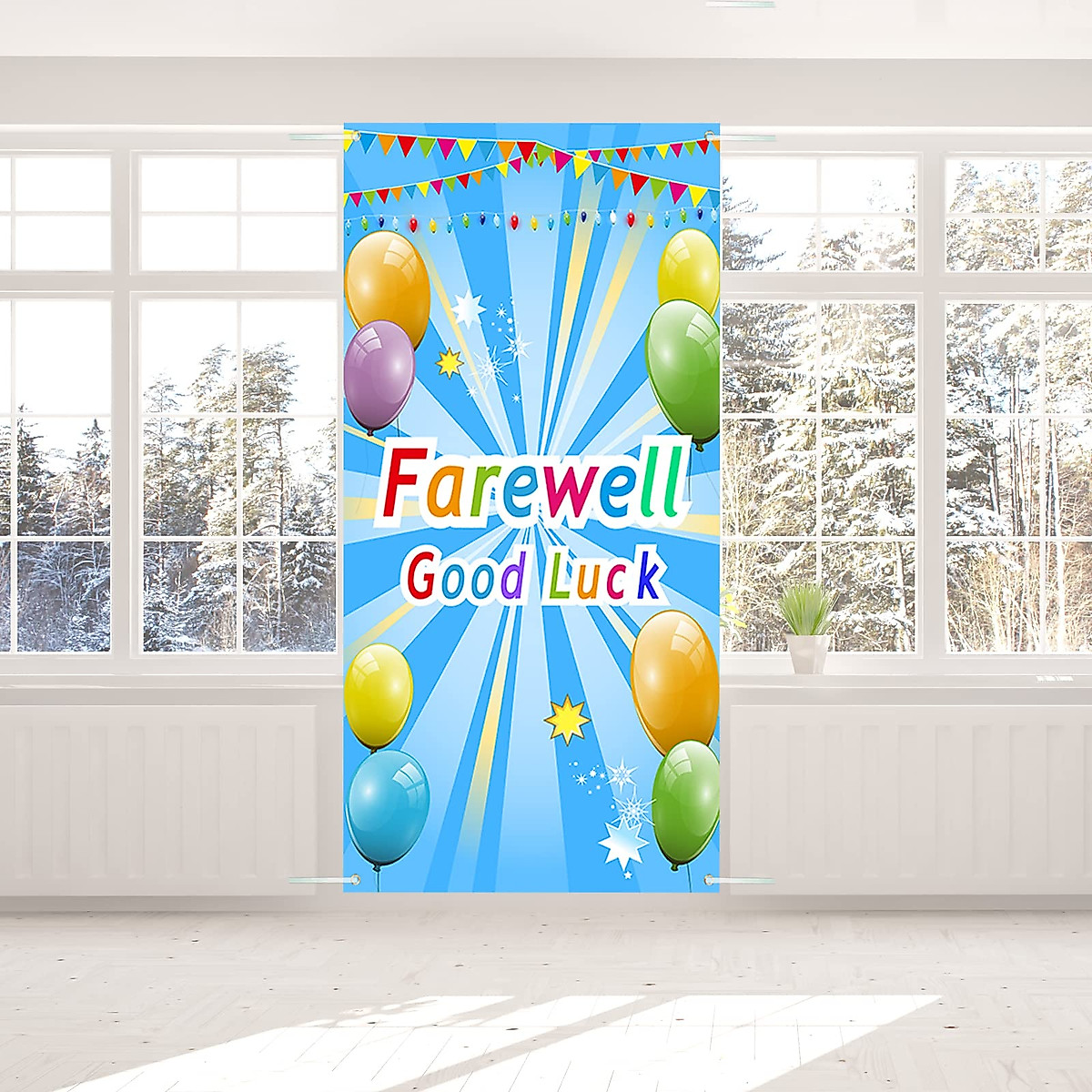 Labakita Farewell Good Luck Door Banner, Farewell Party Decorations, Going Away Party / Retirement / Graduation / Moving / Job Changing Party Decorations