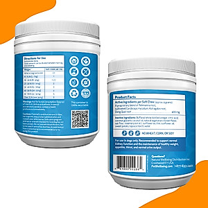 Pet Wellbeing Kidney Support Chewies for Dogs - Vet-Formulated - Supports Healthy Kidney (Renal) Function in Dogs - 90 Soft Chews