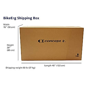 Concept2 BikeErg 2900 Stationary Exercise Bike | PM5 Monitor, Adjustable Air Resistance for Exercise, Conditioning and Strength Training | Commercial and Home Use