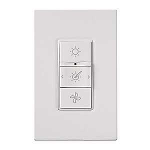 Broan-NuTone AER110RGBL ChromaComfort 110 CFM Ventilation Fan with 24 Color Selectable LED, 1.5 Sones, ENERGY STAR Certified, White