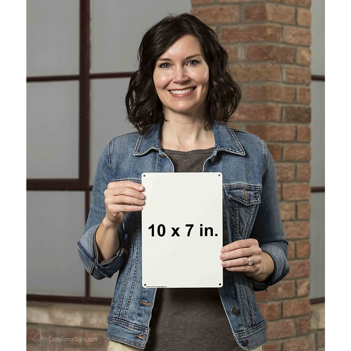 ComplianceSigns.com DANGER Flammable Storage Area Keep Out English + Spanish OSHA GHS Safety Sign, 10x7 in. Plastic for Hazmat Restricted Access