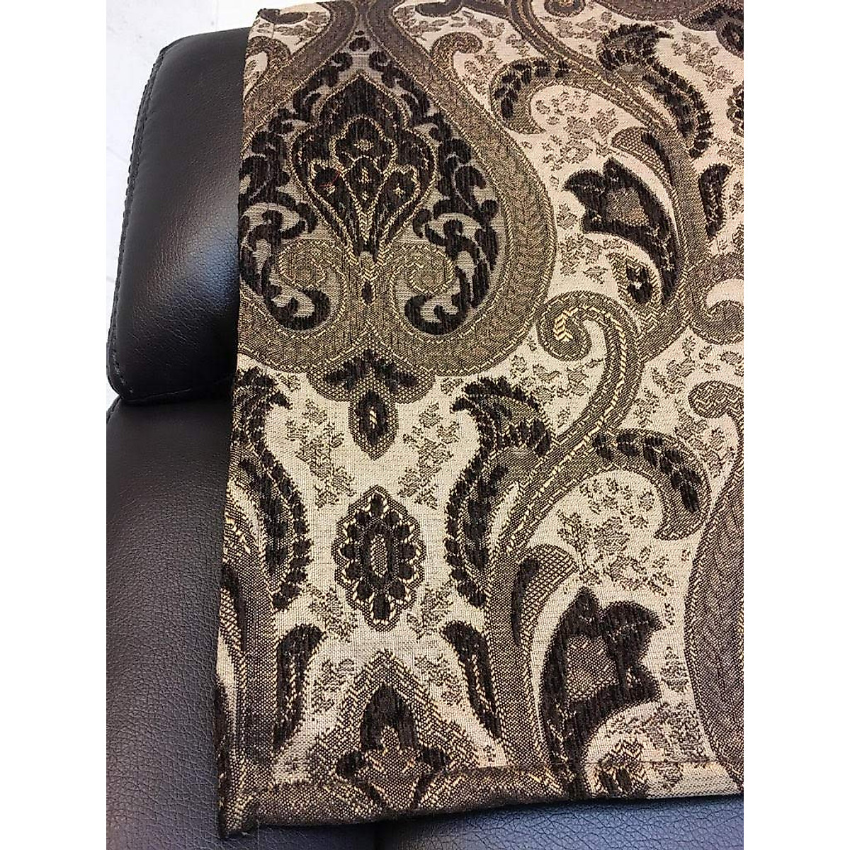 luvfabrics Furniture Protector, Recliner, Head Rest, Sofa, Love seat, Leather Protector, Computer Chair, Couch Cover (14 x 30 Inch Style #3)