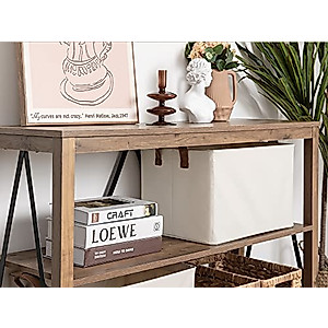 StorageWorks Underbed Storage Box and Storage Bins for Shelves With Metal Frame