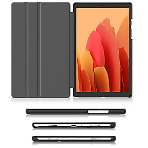 Soke Galaxy Tab A7 10.4 Case 2020, Premium Shock Proof Stand Folio Case,Multi- Viewing Angles, Hard PC Back Cover for Samsung Galaxy Tab A7 10.4 inch Tablet [SM-T500/T505/T507],Black