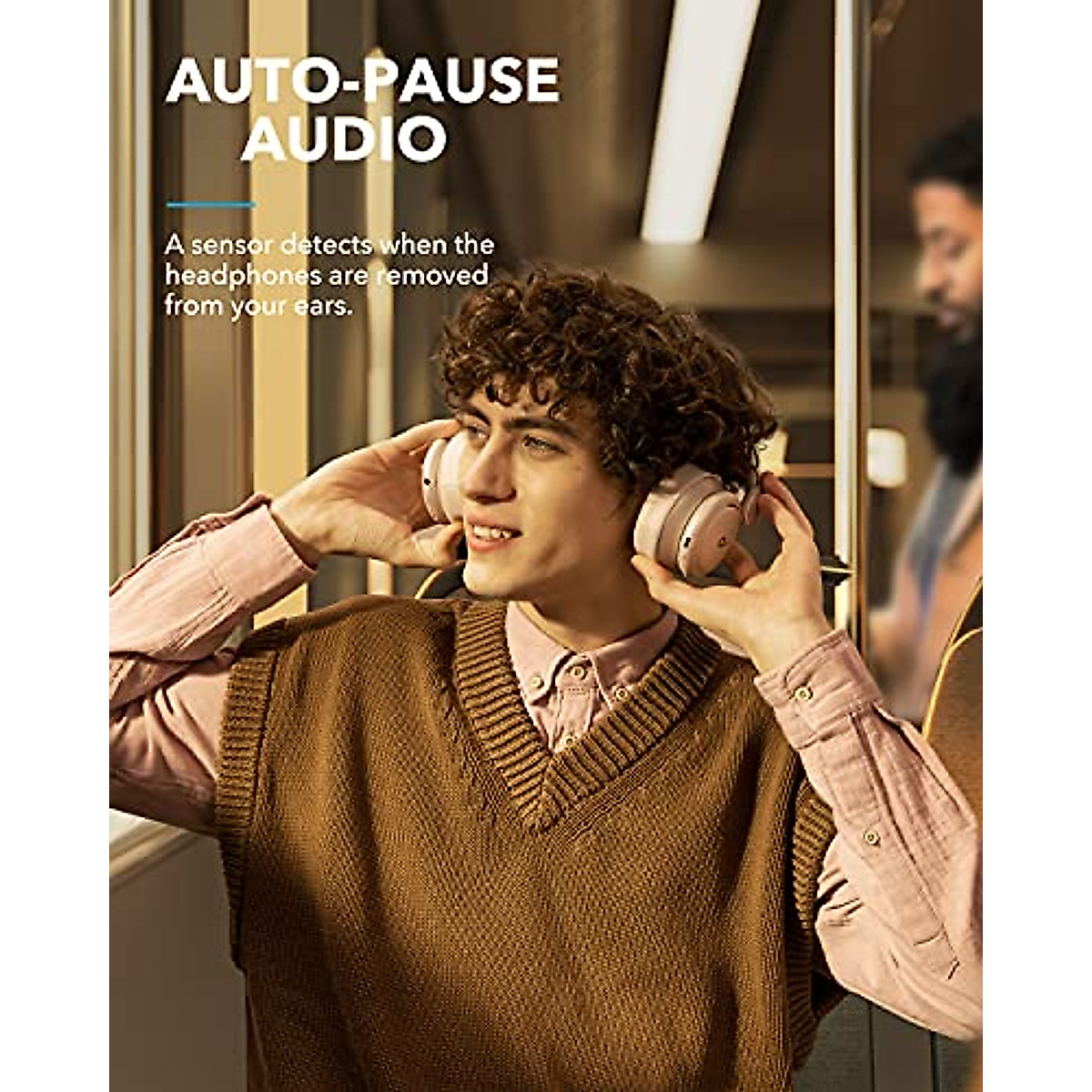 Soundcore Life Q35 Active Noise Cancelling Bluetooth Headphones with 40H Playtime and LDAC Hi-Res Audio - For Home, Work, Travel