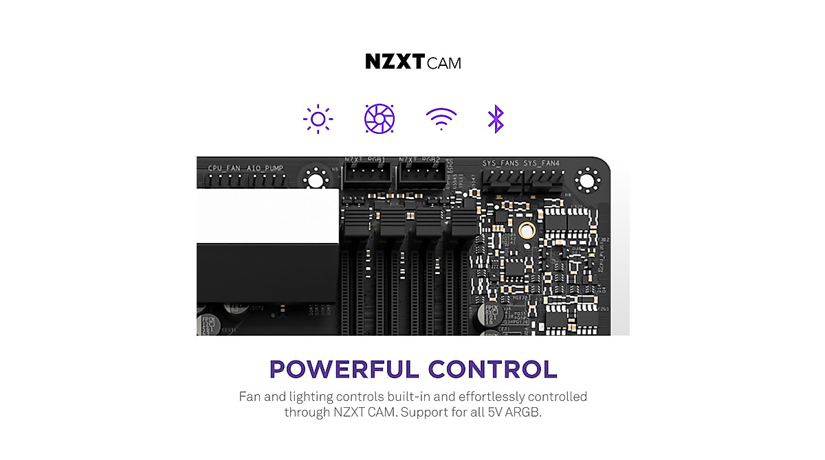 NZXT N7 Z790 Gaming Motherboard - WiFi 6E, Bluetooth
