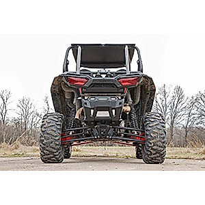 Rough Country UTV Receiver Hitch for 2014-2022 Polaris RZR XP 1000 - 93039, Black, 2"