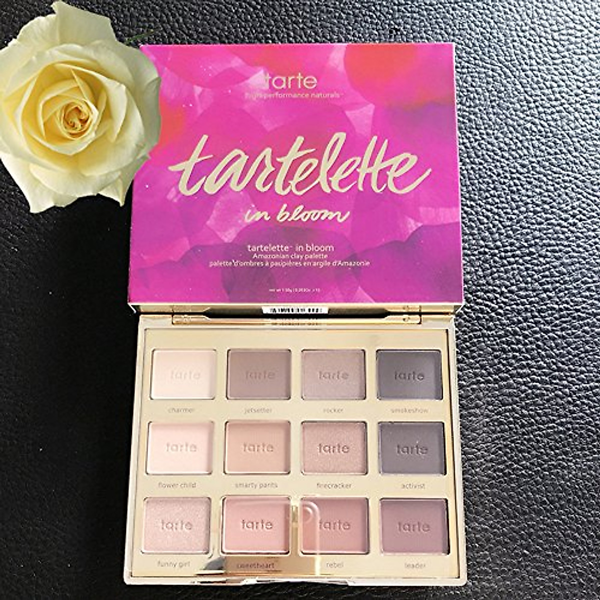 tarte Tartelette In Bloom Clay Eyeshadow Palette.SIZE 12 x 0.053 oz.100% Authentic