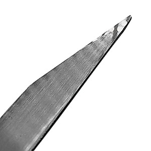 KAKURI Kiridashi Knife Right Hand 18mm, Professional Razor Sharp Hand Forged Japanese Carbon Steel Blade Hammered Pattern for Woodworking, Marking, Wood Carving, Whittling, Made in JAPAN