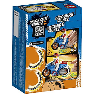 LEGO City Rocket Stunt Bike 60298 Building Kit (14 Pieces)