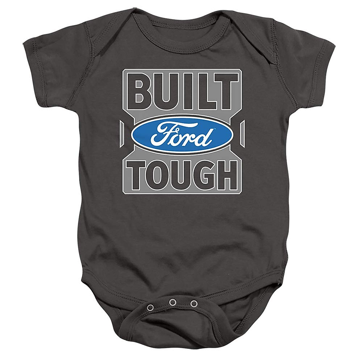 Ford Trucks Built Ford Tough Unisex Infant Snap Suit for Baby Boys and Girls, Medium (12 months)