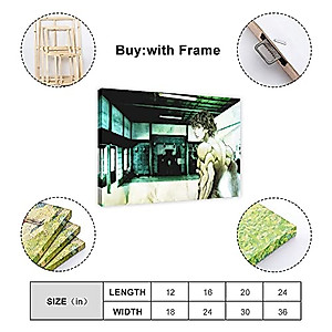 Baki The Grappler Hanma Anime Poster (19) Canvas Poster Bedroom Decor Sports Landscape Office Room Decor Gift Frame-style Frame-style12x18inch(30x45cm)