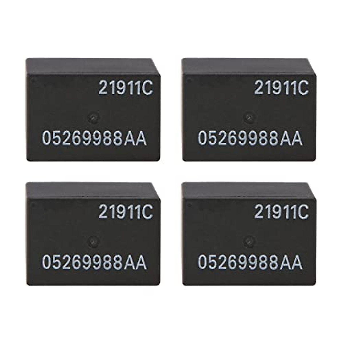 05269988AA Relay 05269988AA 21911C Multi-Purpose Automotive Relay, Accessory Power Supply 12VDC 10A Relay 5 core(4PCS)