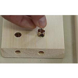 Bunk Bed Bolts and Nuts, binifiMux 12-Pack M6 x 110mm Hex Key Drive Socket Cap Bolt and Barrel Nuts for Furniture Chairs Crib Beds, Bunk Bed Screws, M6 x 110mm Bolts, Toddler Bed Screws