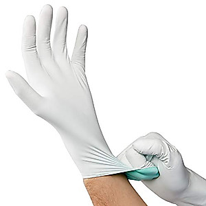 CURAD Shield Nitrile Exam Gloves, Disposable Gloves are Tear Resistant, One Size Fits Most (50 Count), Can be used as medical gloves, cleaning gloves, or for home improvement tasks