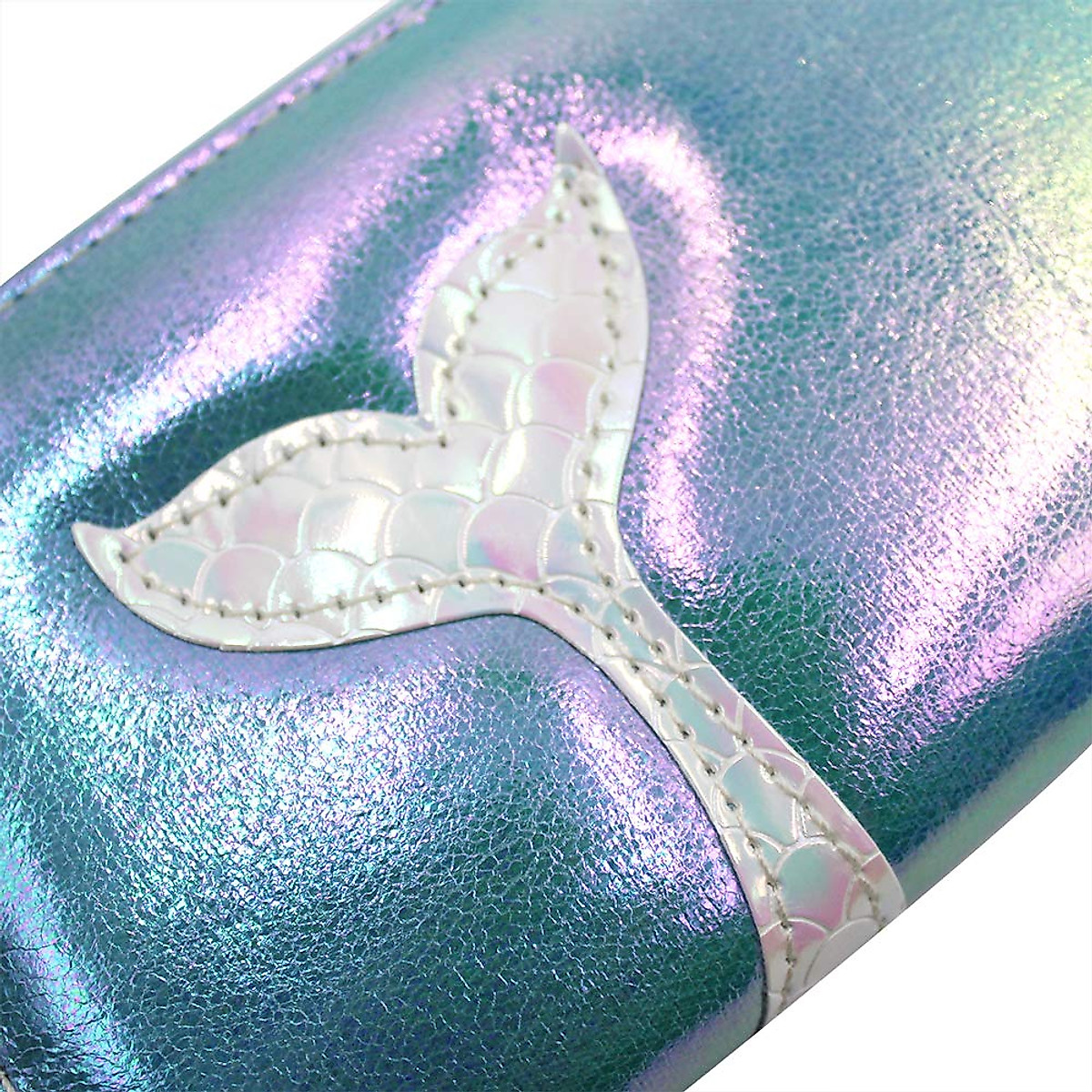 Eilova Orityle Women Long Purse Wallet Iridescent Clutch Handbag Zipper Around Cute Card Holder Coin Purse for Teen Girls