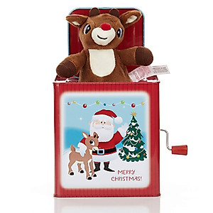 Rudolph the Red-Nosed Reindeer Jack-In-The-Box
