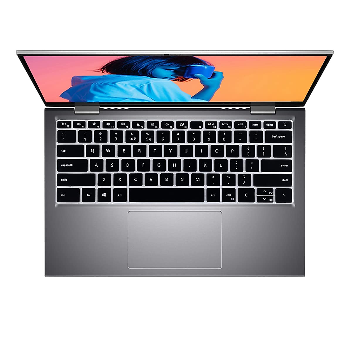 Keyboard Cover for 14" Dell Inspiron 14 5410 5415 5418 5420 5425 5430 7415 7420 7425 7430/13.3" Inspiron 13 5310 5320/16" Inspiron 16 5635 5630 5620 5625 7635 7620/Dell Latitude 3320 3420-Black