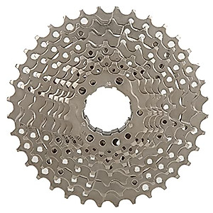 CCYLEZ Bike Freewheel, Ultra Light Series 10 Speed Cassette Threaded Type Hub Bike Accessories for Mountain Bicycle Road Bike