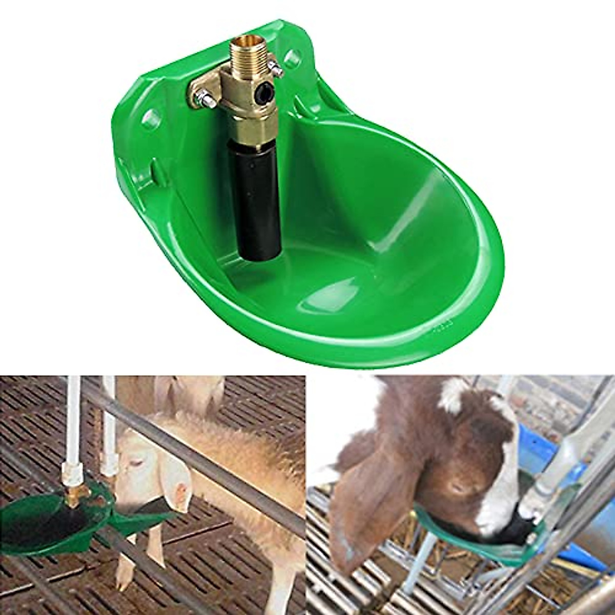 Sheep Water Bowl Automatic Drinking Tool Farm Animal Feeder for Goat Cattle Pig Dog Drinking Plastics Trough Livestock Supplies