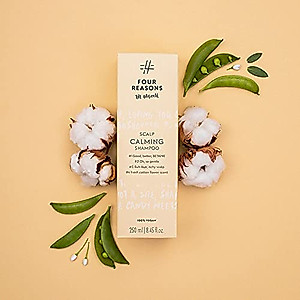 FOUR REASONS Original Scalp Calming Shampoo – Scalp-Balancing and Soothing Shampoo For Itchy Scalp - 100% Vegan & Cruelty Free Itchy Scalp Relief Shampoo- 8.45 fl.oz