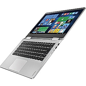 2017 Newest Premium Built Lenovo Yoga 710 High Performance 14" Full HD 1920x1080 2-in-1 Touchscreen Laptop PC Intel I5-7200U Processor 8GB DDR4 RAM 256GB SSD 802.11AC Wifi HDMI Bluetooth Webcam-Silver