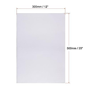 HARFINGTON 14 Count Cross Stitch Cloth 12 by 20 Inch Cross Stitch Fabric 5PCS Classic Reserve Embroidery Cloth for Craft Embroidery, Handmade Needlework, DIY Handicrafts, Pure White