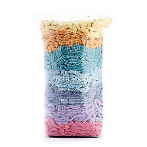 Friendly Loom PRO Lotta Loops Botanicals Cotton Loops to Makes 6 (8" x 8") Potholders by Harrisville Designs Made in The USA