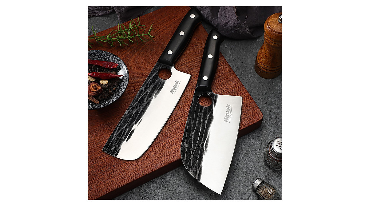 Huusk Knives Set - Hand Forged Precision & Style