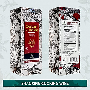 Soeos Shaoxing Wine, Shaoxing Rice Wine, Chinese Cooking Wine, Rice Cooking Wine, Shaoxing Wine Chinese Cooking Wine, Shao Hsing Rice Wine, 21.64 fl oz (640ml),1 Pack, Regular Cooking Wine