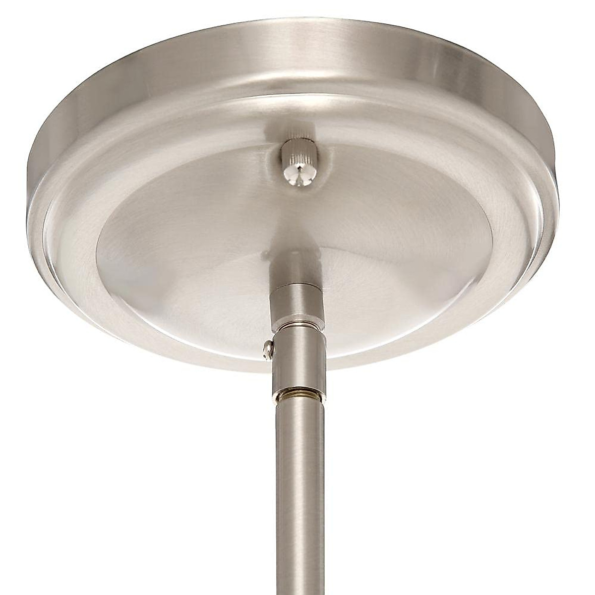 Hampton Bay 1-Light Brushed Nickel Mini Pendant
